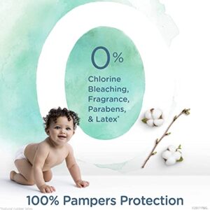 Pampers Pure Protection Disposable Baby Diapers Starter Kit (2 Month Supply), Sizes 1 (198 Count) & 2 (186 Count) with Aqua Pure Baby Wipes, 10X Pop-Top Packs (560 Count)