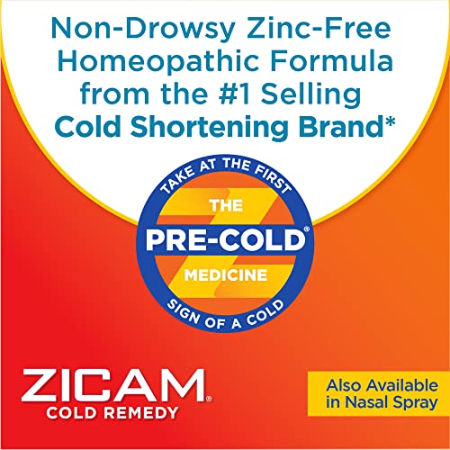 Zicam Cold Remedy Nasal Swabs with Cooling Menthol & Eucalyptus, 20 Count (Pack of 1)