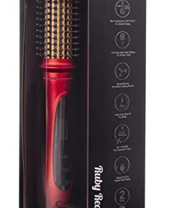 CHI Amplitude Ceramic Heated Round Brush, Ruby Red