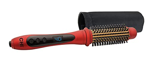 CHI Amplitude Ceramic Heated Round Brush, Ruby Red