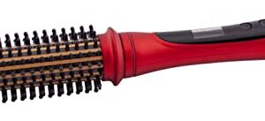 CHI Amplitude Ceramic Heated Round Brush, Ruby Red