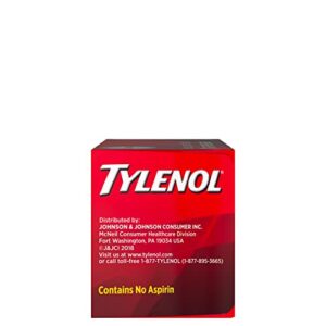 Tylenol Extra Strength Caplets with 500 mg Acetaminophen Pain Reliever Fever Reducer, 225 Count