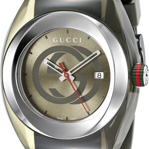 Gucci SYNC XXL Khaki Watch(Model:YA137106)