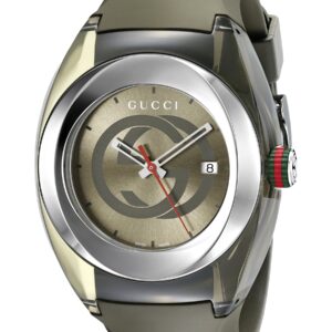 Gucci SYNC XXL Khaki Watch(Model:YA137106)