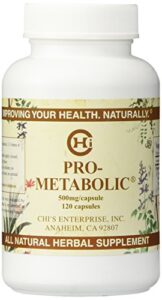 chis enterprise pro-metabolic – 500mg, 120 caps