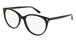 gucci gg0093o cat eye women’s eyeglasses