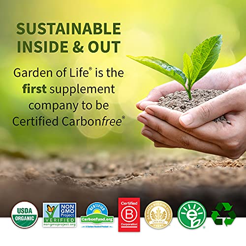 Garden of Life Raw Probiotics for Women and Men Ultimate Care 100 Billion CFU Shelf Stable Non Refrigerated Probiotic Supplement for Adults, Clinically Studied Strains, Digestive Enzymes, 30 Capsules