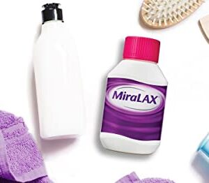 MiraLAX Laxative Powder for Gentle Constipation Relief, #1 Dr. Recommended Brand, 45 Dose Polyethylene Glycol 3350, Stimulant-Free, Softens Stool