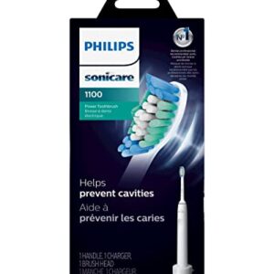 Philips Sonicare 1100 Electric Rechargeable Power Toothbrush, White Grey HX3641/02