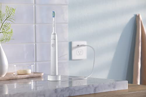 Philips Sonicare 1100 Electric Rechargeable Power Toothbrush, White Grey HX3641/02