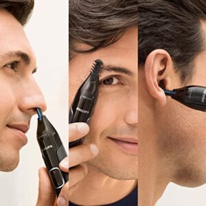 PHILIPS NT3650/16 Series 3000 Waterproof Nose and Ear Trimmer