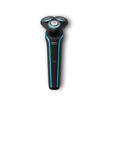 philips norelco aquatouch, rechargeable wet & dry shaver with click-on precision trimmer, s5767/87