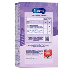 Enfamil NeuroPro Gentlease Baby Formula, Brain and Immune Support with DHA, Clinically Proven to Reduce Fussiness, Crying, Gas & Spit-up in 24 Hours, Non-GMO, Powder Refill Box, 30.4 Oz (Pack of 4)