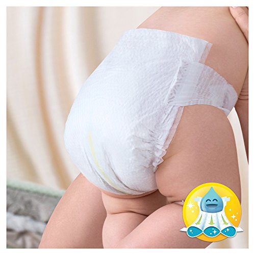 Pampers Premium Protection Baby Nappies, Size 0 Micro (1.5-2.5 kg) Carrying Pack, Pack of 1 (1 x 24 Items)