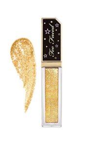 too faced twinkle twinkle liquid glitter eyeshadow – lemon zest