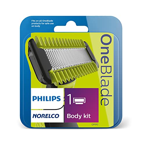 Philips Norelco Genuine OneBlade Replacement Blade Body Kit, QP610/80