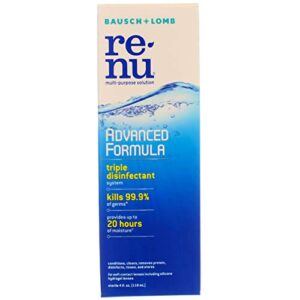 bausch + lomb renu fresh multi-purpose solution – 4 oz, pack of 6