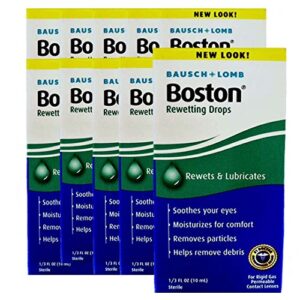 bausch & lomb boston rewetting drops 10 ml (pack of 10)