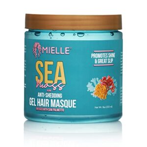 mielle organics sea moss anti-shedding curl gel hair masque