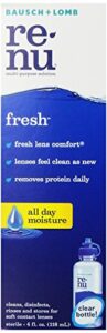 bausch & lomb renu fresh multi-purpose solution, 4 fl oz