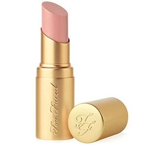 too faced la creme color drenching lip cream lipstick “naked dolly” 0.05 oz. mini