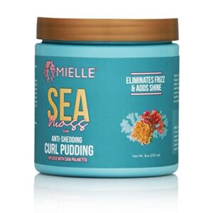 mielle organics sea moss anti-shedding curl pudding