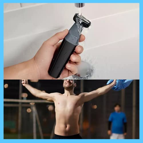 Philips Norelco Body Groomer Series 3000 Body Shaver Showerproof Hair Trimmer for Men with Back Attachment