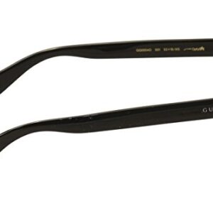 Gucci GG0004ON 001 Black Square Full-Rim Men's Eyeglasses