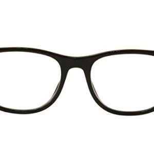 Gucci GG0004ON 001 Black Square Full-Rim Men's Eyeglasses