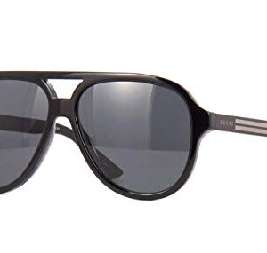 Gucci GG0688S - 001 Sunglasses Black w/Grey lens 59mm