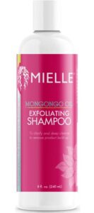 mielle organics mongongo oil exfoliating shampoo, 8 ounces