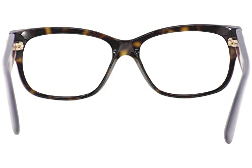 Gucci GG 0278O 002 Havana Plastic Rectangle Eyeglasses 53mm