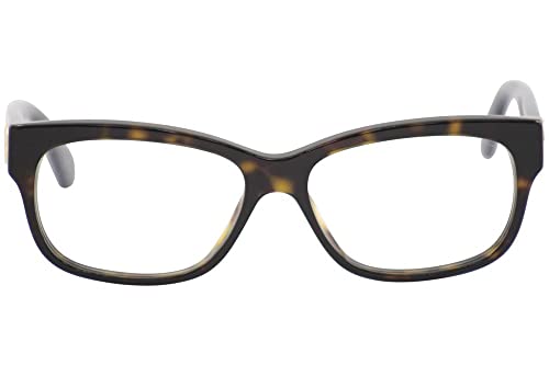 Gucci GG 0278O 002 Havana Plastic Rectangle Eyeglasses 53mm