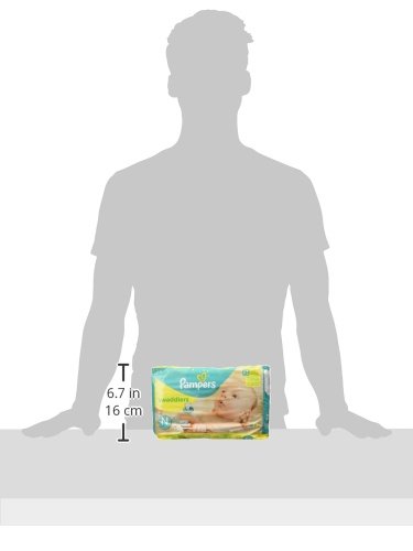 Pampers Swaddlers Diapers, Size N, 32 Count