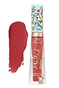 too faced melted matte liquified matte long wear lipstick – melted clover iii