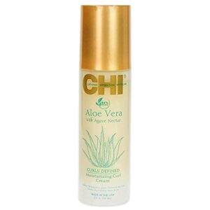 chi aloe vera moisturizing curl cream, 5 fl oz