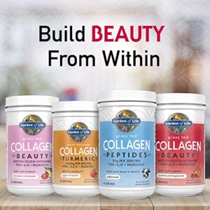 Garden of Life Grass Fed Collagen Beauty - Cranberry Pomegranate, 20 Servings, Collagen Powder for Women Men Hair Skin Nails, Collagen Peptides Powder, Collagen Protein Hydrolyzed Collagen Supplement