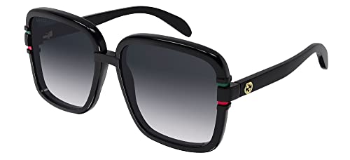 Gucci GG1066S Shiny Black/Grey One Size