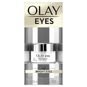 olay vitamin c brightening eye cream to help reduce dark circles, brightening cream, 0.5 fl oz