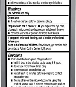 Lumify Redness Reliever Eye Drops, 0.08 fl oz (Pack of 2)