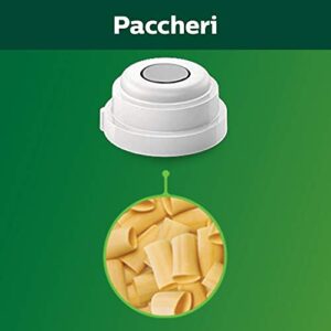 Philips Avance Pasta Maker 4-in-1 accessory shape kit- Shells and Paccheri, Rigatoni, & Macaroni