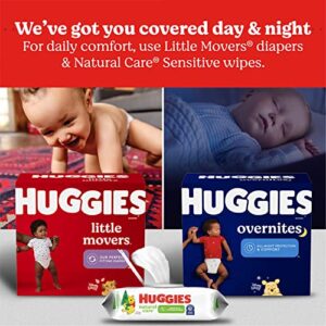 Overnight Diapers Size 6 (35+ lbs), 36 Ct, Huggies Overnites Nighttime Baby Diapers, Packaging May Vary