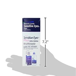 Sensitive Eyes Plus Saline Solution, 12 oz