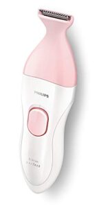 philips bikiniperfect advanced women’s trimmer kit for bikini line, rechargeable wet & dry use, 3 attachments hp6376/61