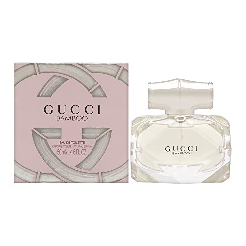 Gucci Bamboo Eau De Toilette Spray, 1.6 Ounce, Clear