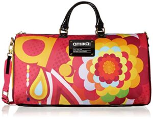 amika signature duffle bag, oblpihica print