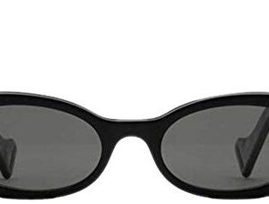 Gucci Women's Fluo Narrow Acetate Sunglasses, Bilayer Black/Grey, One Size