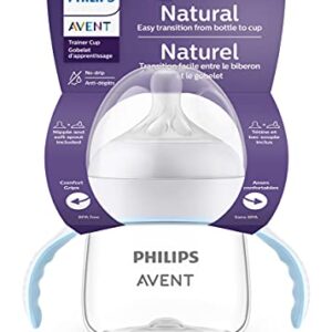 Philips Avent Sippy Cup Bundle with Natural Trainer Cup with Natural Response Nipple, 5 Ounce, 1 Pack + My Easy Sippy Cup, 9 Ounce, 2 Pack, Pink/Purple