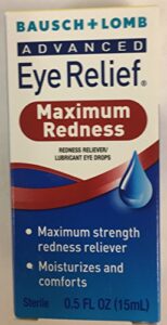 bausch & lomb advanced eye relief redness maximum drops – 0.5 oz.