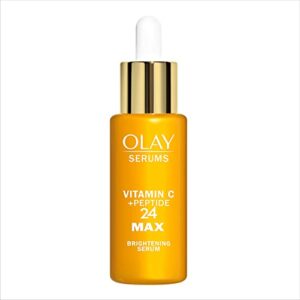 olay serums vitamin c + peptide max brightening serum